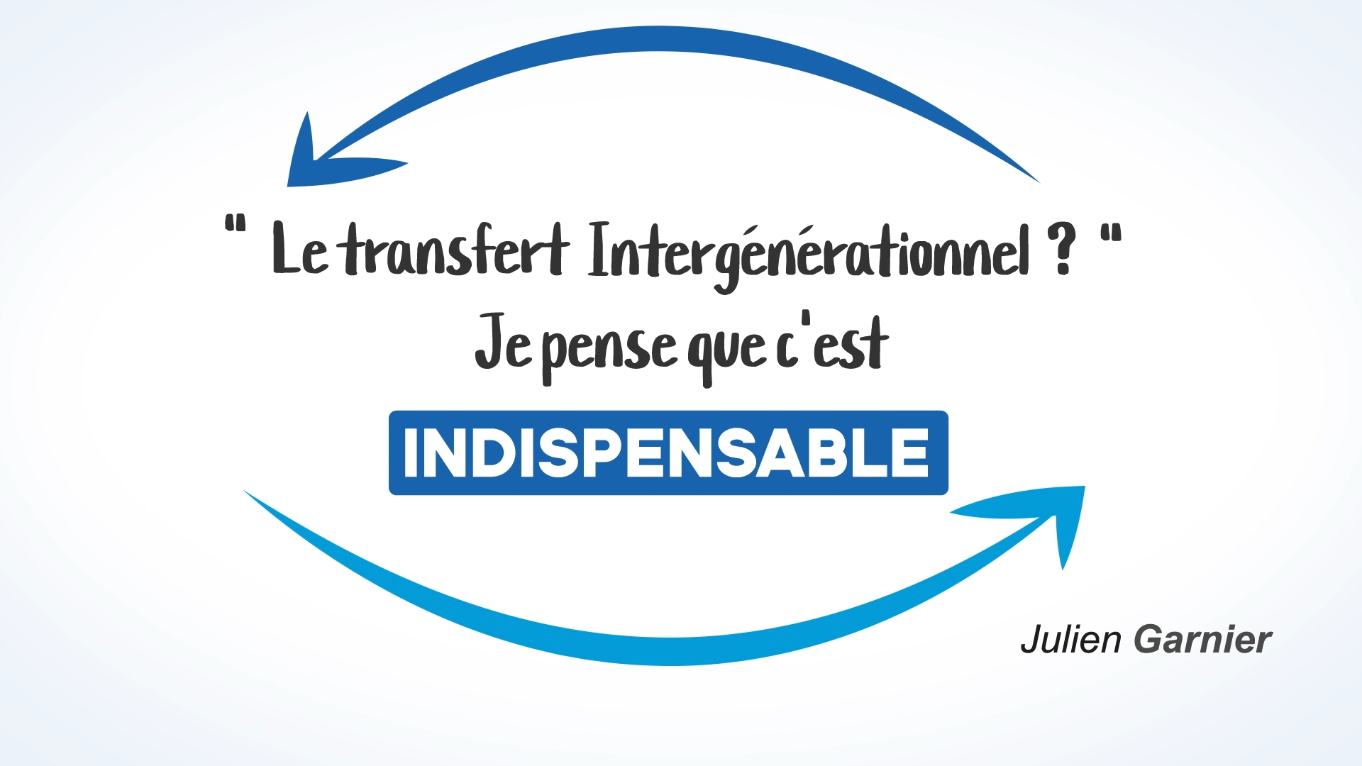 le transfert intergénérationnel - Paroles d'Ingénieurs